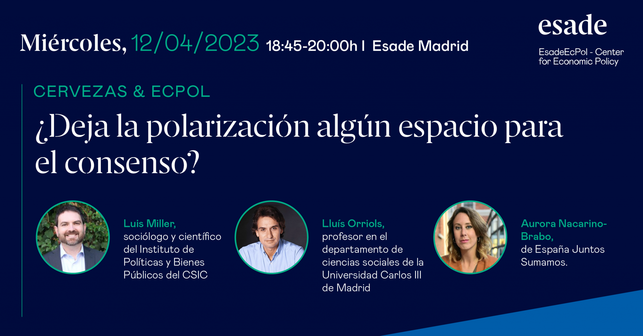 Luis Miller - Center for Economic Policy - EsadeEcPol